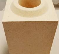 China Factory Supply Mullite Alumina Fireclay Casting Runner Bricks Round Refractory Brick Casting Nozzle Bricks For Foundry Steel for sale