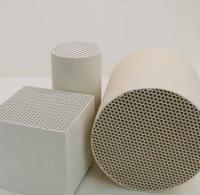 China High Strength Cordierite Mullite Honeycomb Ceramic Catalyst Carrier For Chemical Industry Converter Exhaust Gas Purification for sale
