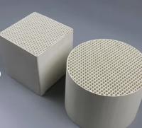 China High Strength Cordierite Mullite Honeycomb Ceramic Catalyst Carrier For Chemical Industry Converter Exhaust Gas Purification for sale