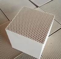 China High Strength Cordierite Mullite Honeycomb Ceramic Catalyst Carrier For Chemical Industry Converter Exhaust Gas Purification for sale