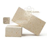 China High Alumina Wear Resistant Refractory Brick Shaped Block for Discharge Chute Lining for sale