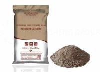China High Strength Wear Resistant Corundum Refractory Castable for sale