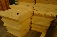 China Light Weight Thermal Alumina Silica Bricks For Electric Arc Furnace Roof for sale