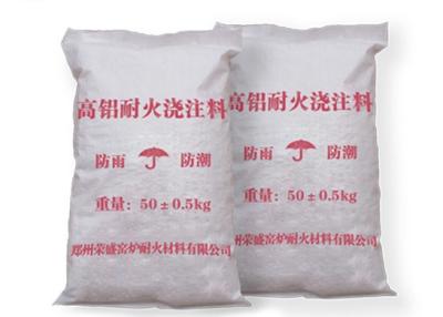 China High Alumina Content Refractory Castable for sale