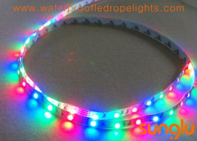 China Full Color RGB LED Strip Lights , SMD 3528 60D LED Flexible Tape Light For Family for sale