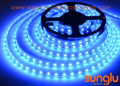 China DC 24V 14.4W SMD5050 Blue Flexible LED Strip Light IP 22  for Christmas or Decoration for sale