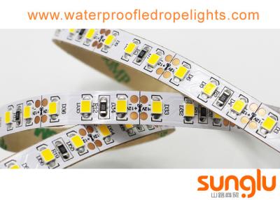 China Show Exhibition 24 Volt LED Light Strip , 2835 120D Bendable Warm White LED Tape Light for sale