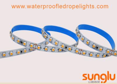 China Yellow / Blue Flexible LED Strip Lights Non Waterproof 120D With FPC Body Material for sale