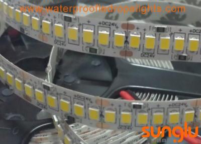China Pure White Flexible LED Strip Lights DC 24V 16W SMD 2835 240D For Archway for sale
