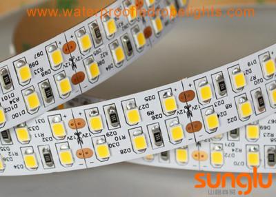 China Double Row Flexible LED Strip Lights Cool White 15W 2835 240D For Decorative Lighting for sale