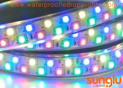 China Superbright 5050 SMD LED Rope Light  , Double Rows Magic RGB LED Rope Light for sale
