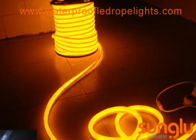 China SMD 5050 60D 220v LED Rope Light , Round PVC Yellow LED Tape Lights For Holiday for sale