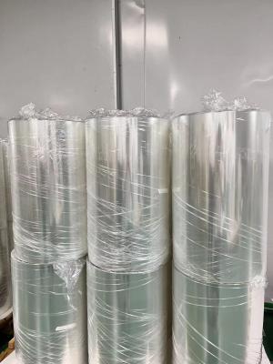China Non Toxic Double Sided Transparent PET Film Anti Static High Adhesion for sale