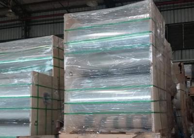 China Anti Static Transparent Window Film PET / OPS Material Winding Up Neatly No Burrs No Hair for sale