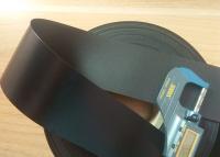 China Black Abrasive PC Film Halogen Free Stable Performance With One Side Grinds Sand for sale
