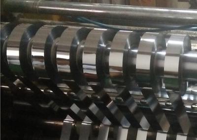 China Anti Scrape Silver PET Film Moisture Proof PET Thin Film with aluminum plating for sale