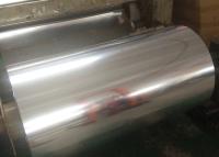 China Bright Silver Polyester Film , Transparent PET Film For Decoration / Clothing for sale