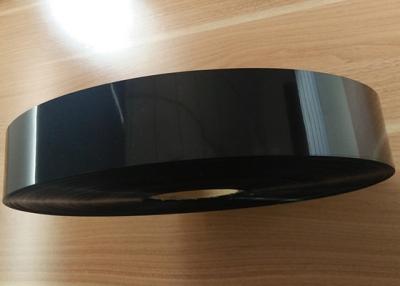 China Professional Black PET Film Roll Moisture Proof For Double Sided Tape for sale