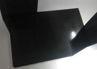 China Bright Black PET Film Sheet Surface Light Non Toxic For Shading / Insulation for sale