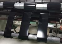 China Black PET Polyester Film Roll , PET Thin Film On Both Sides With Good Shading Effect for sale