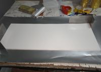 China Stable Performance White Protective Film , High Viscosity Double Sided PET Adhesive Film for sale