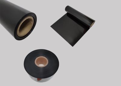 China Single Sided Black Polyester Film High Rigidity Thickness 25um Low Water Absorption for sale