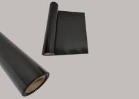 China Single Sided Black Polyester Film High Rigidity Thickness 25um Low Water Absorption for sale