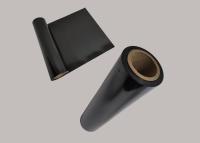 China Insulation Black Pet Thin Film , Tape Shading Pet Protective Film Adhesive Material for sale