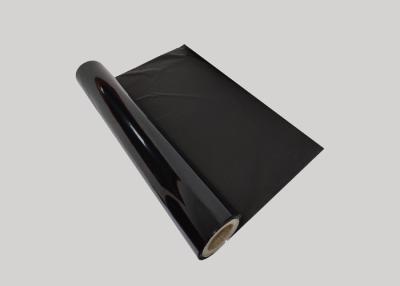 China Electro Acoustic Abrasive Black PET Film Soft Hardness For Insulating Gaskets for sale