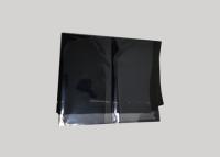 China Electro Acoustic Abrasive Black PET Film Soft Hardness For Insulating Gaskets for sale