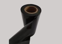 China Halogen Free Black PET Film Halogen Free Sign Printing Black Soft Hardness for sale