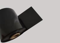China Bright / Matte Black PET Film Thickness 0.125mm Suitable For Sound / Vibration Film for sale