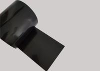 China Non Toxic Black PET Film Flat Surface Soft Hardness With Cutting Thickness 188um for sale