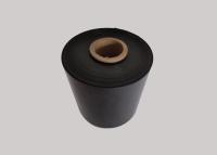 China Halogen Free Black PET Film Halogen Free Sign Printing Black Soft Hardness for sale