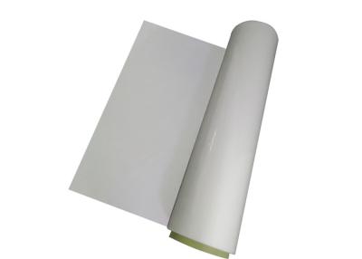 China Electronic Machinery Motor White PET Film , Polyester Pet Adhesive Film High Temperature for sale