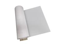 China White Printing PET Adhesive Film Die Cutting Punching BOPET Polyester Material for sale