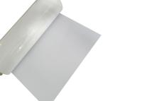 China White Printing PET Adhesive Film Die Cutting Punching BOPET Polyester Material for sale