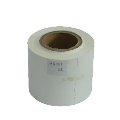 China SVHC 0.35mm Thickness 20mic White Opaque Polyester Film For Label for sale