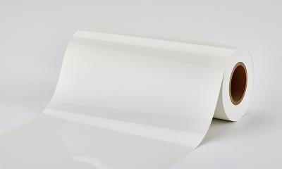 China Wood Banding PET Hot Melt Adhesive Film Roll 0.12mm Soft Translucent for sale