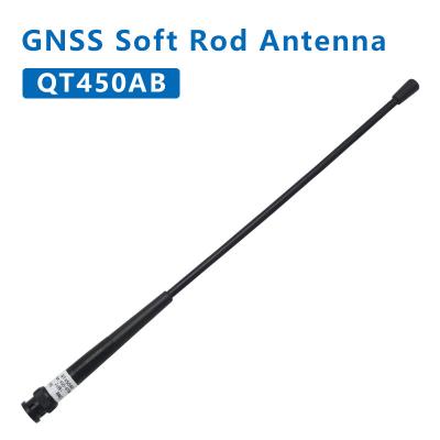 China QT450AB 450-470MHZ BNC-J Connector 4 dBi Antenna for Trimble Sokkia Leica Topcon GPS Total Stations Whip Port Soft Rod Survey for sale