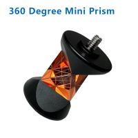 China NEW Mini 360 Degree Prism with Adapter 5/8x11 Thread for SWISS Total Station without Poles Mini Prism Survey for sale