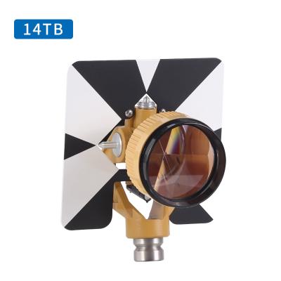 China Single Prism 14TB Compatible for Topcon SOUTH FOIF Total Station Surveying Constant 5/8x11 Female Thread Metal Holder for sale