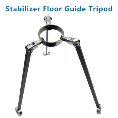China New Tripod Floor Guide Tripod Star Stabilizer Floor Guide Surveying Prism Pole for sale