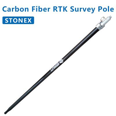 China Carbon Fiber Extendable Pole For GPS RTK GNSS Telescopic Rover Pole STONEX GPS Surveying Pole for sale