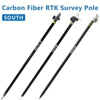 China GPS RTK GNSS Telescopic Rover Pole Carbon Fiber Extendable Pole for SOUTH GPS Surveying for sale