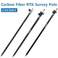 China Carbon Fiber Extendable Pole For GPS RTK GNSS Telescopic Rover Pole CHC GPS Surveying Pole for sale