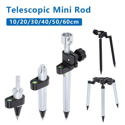 China Surveying Instrument Total Station Mini Tripod Mini Bipod Prism Pole All Size 10/20/30/40/50/60c for sale