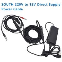 China Professional Sanding Tianyu Ruide RTK Base Station 220V to 12 Adapter Radio Power Data Cable for South Kolida GPS for sale