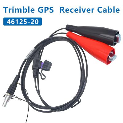 China Trimble GPS Heavy Duty Power Cable for RTK R6 R8 R7 4700 4800 Receiver Wire to Alligator Clips Trimble 7 Pin Cable for sale