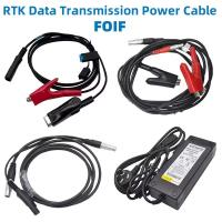 China FOIF GNSS RTK 5-Pin Data Transmission Cable External Radio Power Cable with 220V Adapter for sale